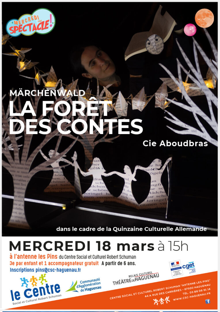 Mercredi c'est spectacle "Marchenwald, la forêt des contes" - L'Echo d ...